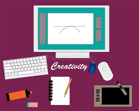 Creativity Stock Illustration Illustration Of Marker 62816533