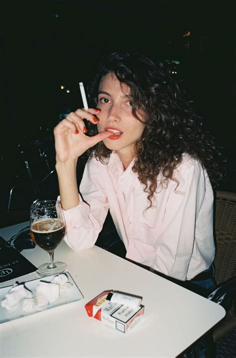 Americanapparel Stefania Summer 2013 Women Smoking Girl Smoking