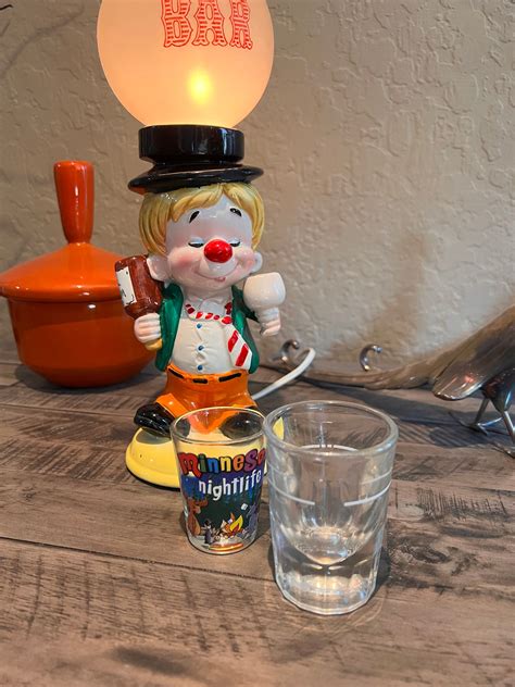 Vintage Libbey Heavy Bottom Shot Glass Etsy