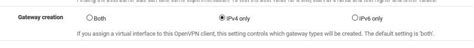 Disable Ipv6 On Openvpn Gateway Netgate Forum