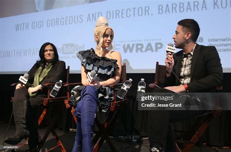 Director Barbara Kopple Internet Personality Gigi Gorgeous And Nigel