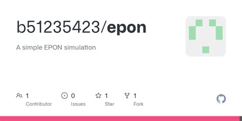 github b51235423 epon a simple epon simulation