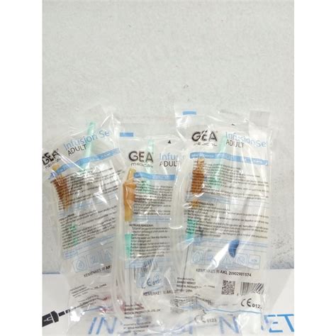 Jual Selang Infuset Gea Infusionset Selang Infus Gea Shopee Indonesia