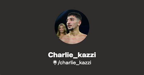 Charlie Kazzi Instagram Tiktok Linktree