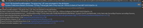 What Is This The Given Key Some String Was Not Present In The