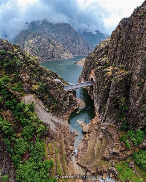 عکس نمایی تماشایی از پل اتصال دو استان در سد داریان تابناک Tabnak