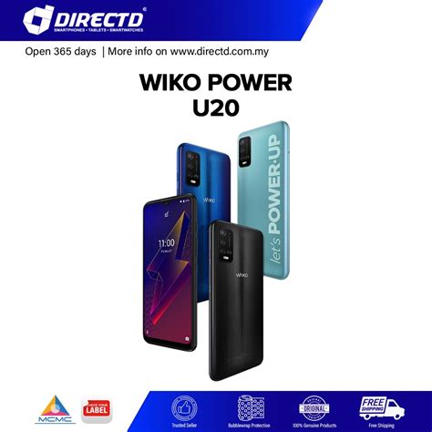Wiko Power U20 682 3gb Ram 32gb Rom Shopee Malaysia