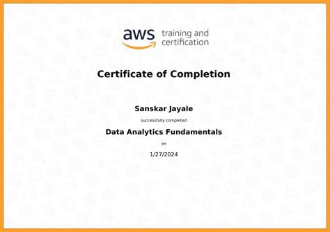 Aws Dataanalytics Certification Datadriveninsights