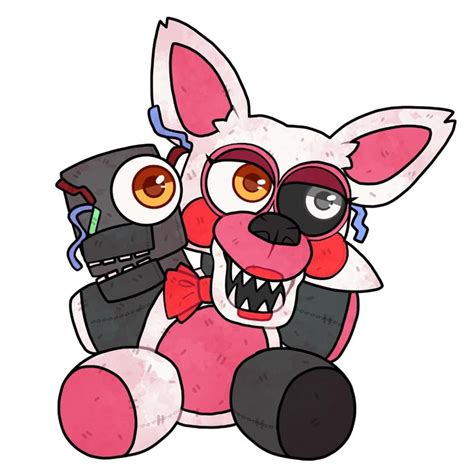 Five Nights At Freddys The Mangle Plushie Sticker For Sale By Faye