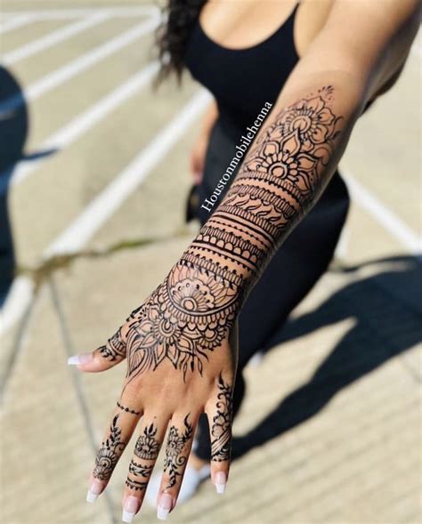 Henna Tattoo Designs For Hands And Arms