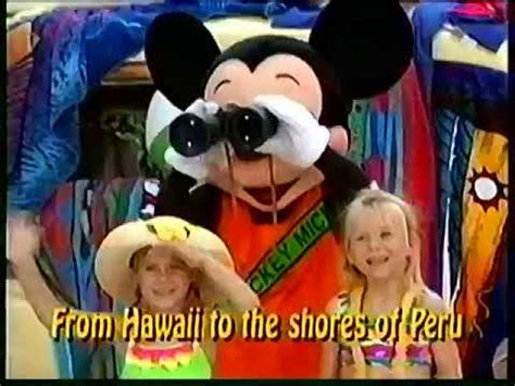 Mickeys Fun Songs Beach Party At Walt Disney World 1995 Vhs Youtube
