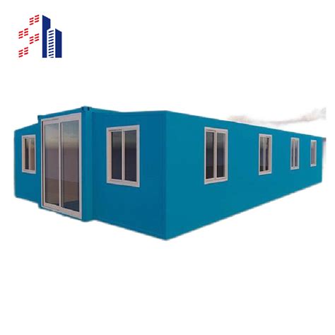 Fast Build Prefab House 20ft 40ft Modular Folding Container House Camping Foldable Small Tiny
