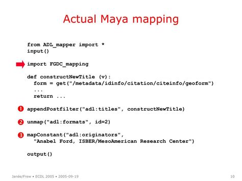 ppt a hybrid declarative procedural metadata mapping language based on python powerpoint