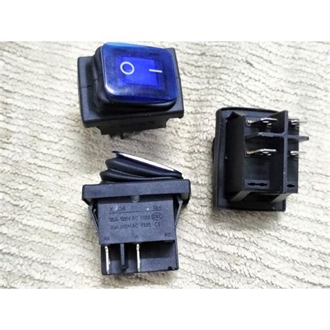 Switch Round Rocker Toggle Kcd4 Kcd3 Kcd5 Kcd7 On Off 250vac 12vdc