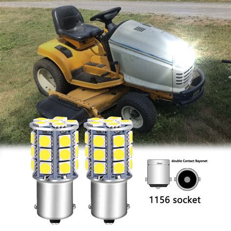 Super Bright Led Headlight Bulbs For Riding Tractor Riding Lawn Mower Snow For 1156 Deere Cub