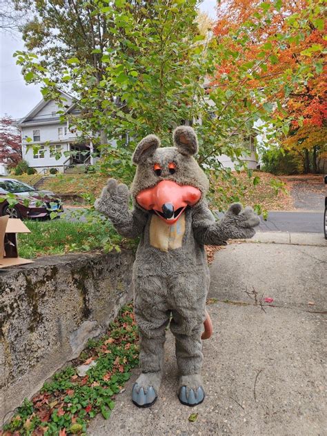 Vintage Chuck E Cheese Costume 4591012812