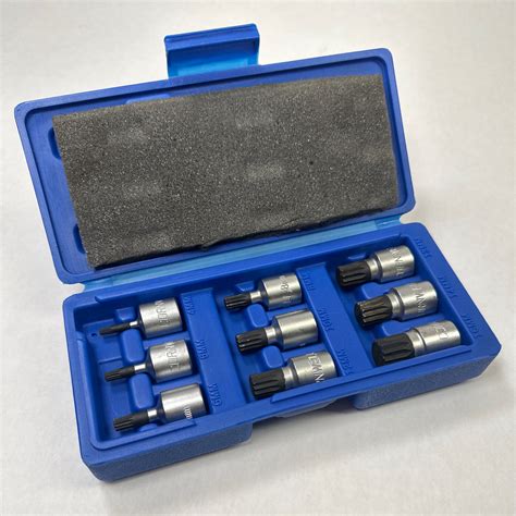 Cornwell 9 Piece 3 8” Drive Xzn Triple Square Bit Set Cbsm92tss Shop Tool Swapper