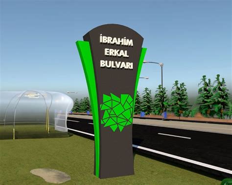 Custom Pylon Sign Board Design For Outdoor Branding Arc India