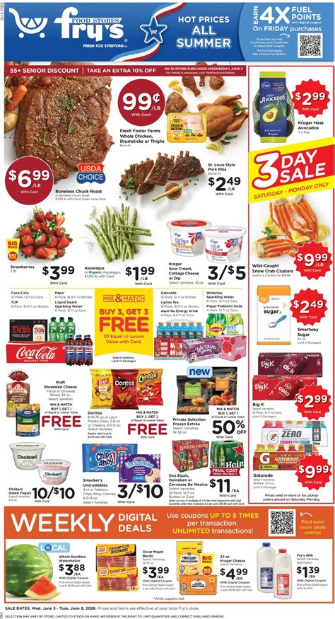 Frys Food Weekly Ad From 06032026 Flyer