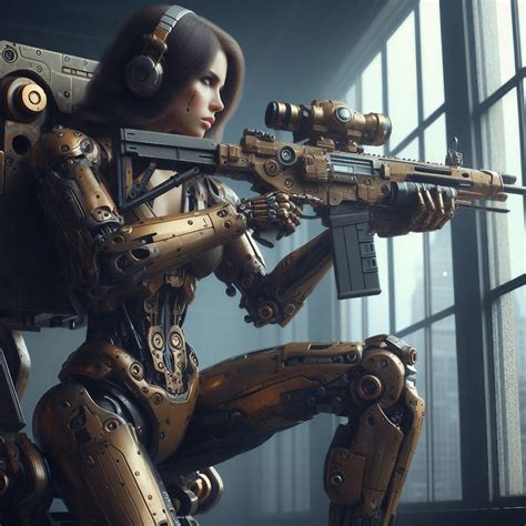 The Robot Assassin By Ai Agent Zero On Deviantart