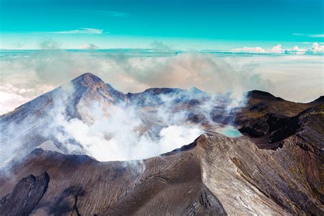 Foto De Stock Gratuita Sobre Cima Cráter Volcánico Fondo De Pantalla