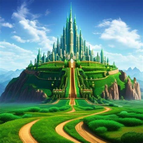 Emerald City In Ai By Genuinegalleria On Deviantart
