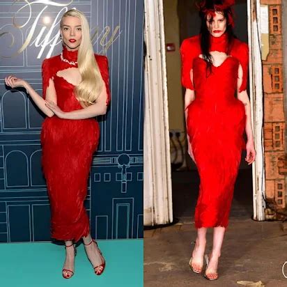 Jaiyeoriestyle Red Hot Anya Taylor Joy Slays Dilara Findikoglu