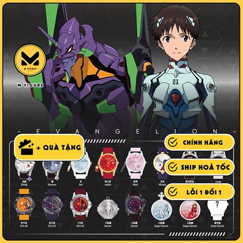Blind Box Đồng Hồ Evangelion The Final Mission Boxfun Goods ChÍnh