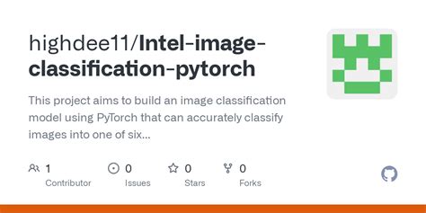 Github Highdee Intel Image Classification Pytorch This Project Aims To Build An Image