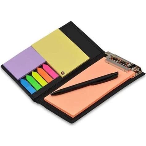 38x27 Inches Rectangular Office Notepad With Colorful Sticky Notes