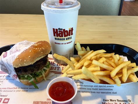 The Habit Burger Grill Lettuce Wrap Charburger