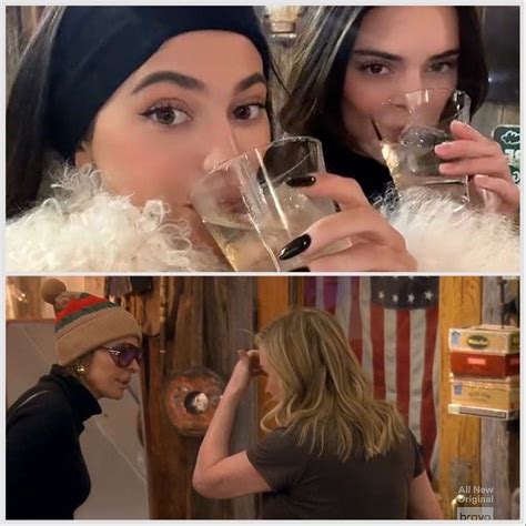 Kendall And Kylie Jenners Playful Tequila Drama