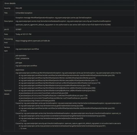 Capture Agent Causes Unauthorizedexception For Series · Issue 4266