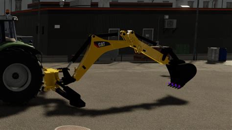 Backhoe For Tractor 3 Point Hitch Fs22 Kingmods