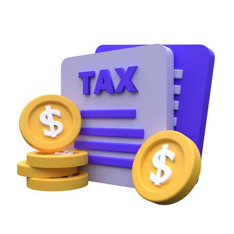 Unique 3d Rendering Tax Report Icon Simplerealistic Vector Illustration 35276482 Png