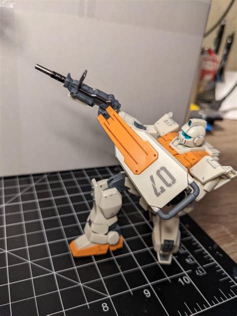 Presenting My 17th Completed Kit The Hg Gm Ground Type Rgunpla