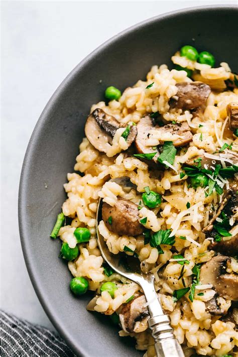 Mushroom Risotto The Recipe Critic