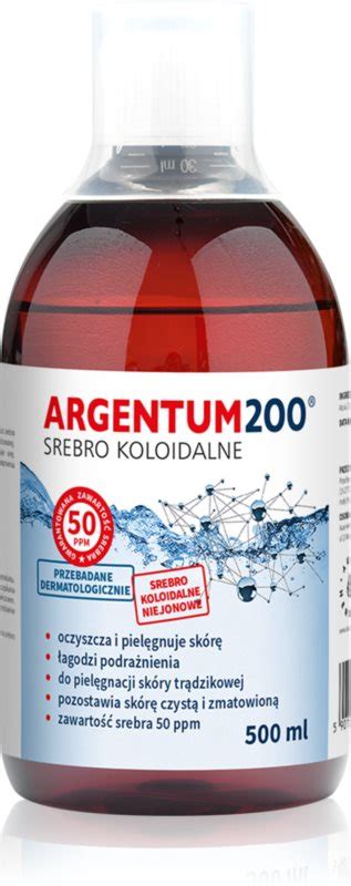 Aura Herbals Argentum 200 Collodial Silver 50 Ppm Cleansing Tonic With
