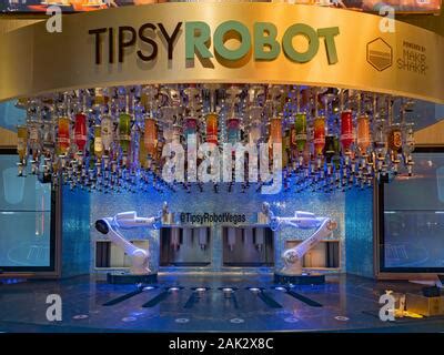 The Tipsy Robot At Planet Hollywood Las Vegas Nv Usa 10 03 18 The