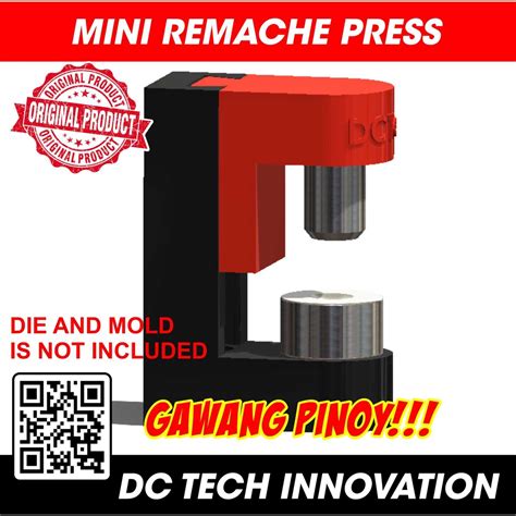 Mini Remache Press Portable Die And Mold Is Not Included Shopee Philippines