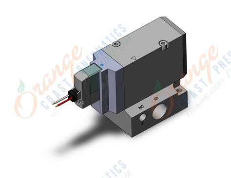 SMC VP744RT-5LZ1-04NA valve, sol, 4/5 PORT SOLENOID VALVE - Orange ...
