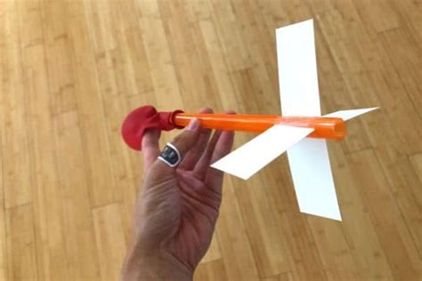 Build A Balloon Rocket That Blasts Off Mombrite