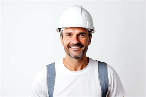 Architect Or Engineer Portrait Premium Ai Generated Image