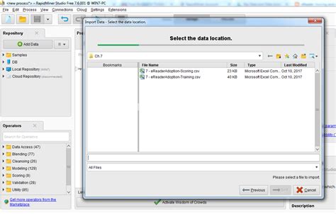 Data Mining Masses Rapidminer Assignment5