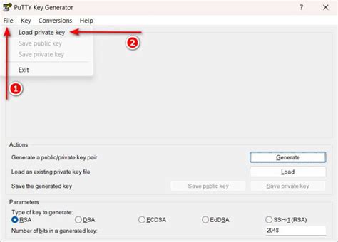 how to convert pem file to ppk
