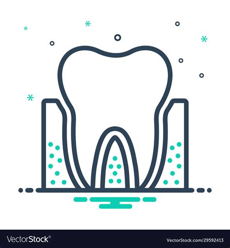 Periodontics Royalty Free Vector Image Vectorstock