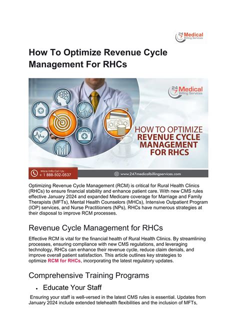 How To Optimize Revenue Cycle Management For Rhcspdf