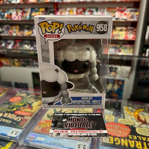 Funko Pop 958 Wooloo Pokemon Pokémon Nintendo Mondo Virtuale