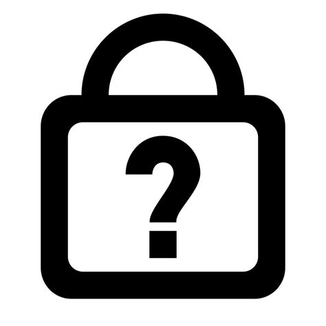 Forgot Password Icon Clear Reset Password Symbols