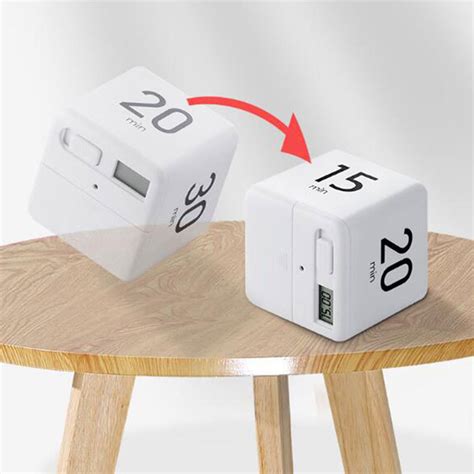 Cube Home Timer Square Cooking Count Up Countdown Grandado